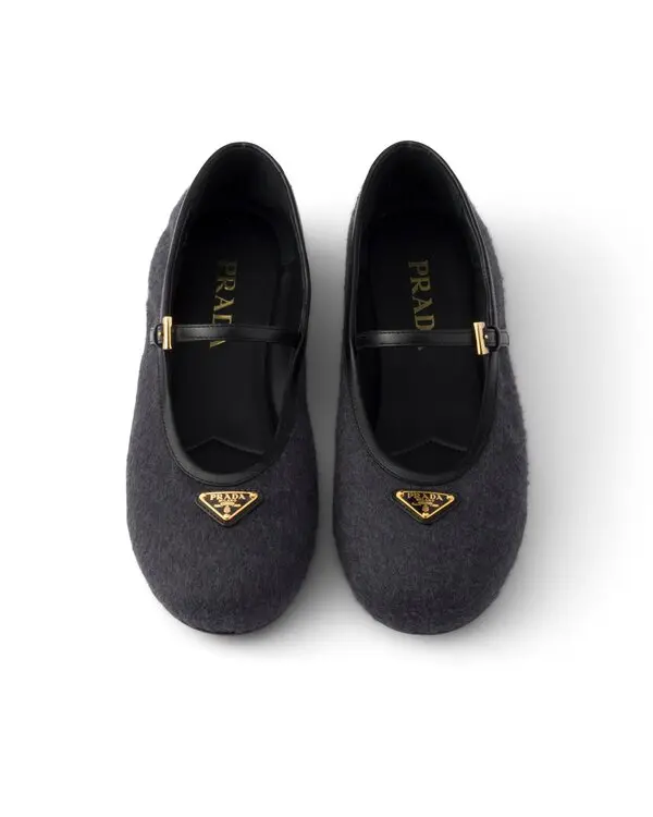 Prada Fabric Ballerinas
