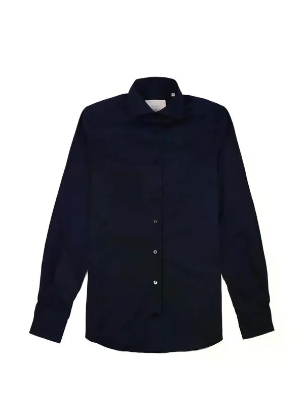 XACUS Classic-collar Shirt - Blue