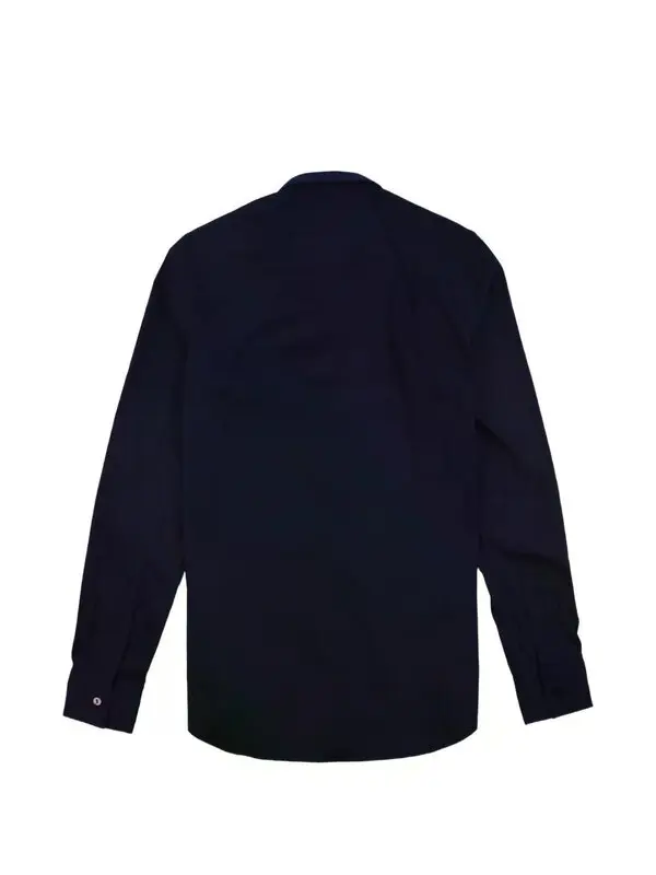 XACUS Classic-collar Shirt - Blue