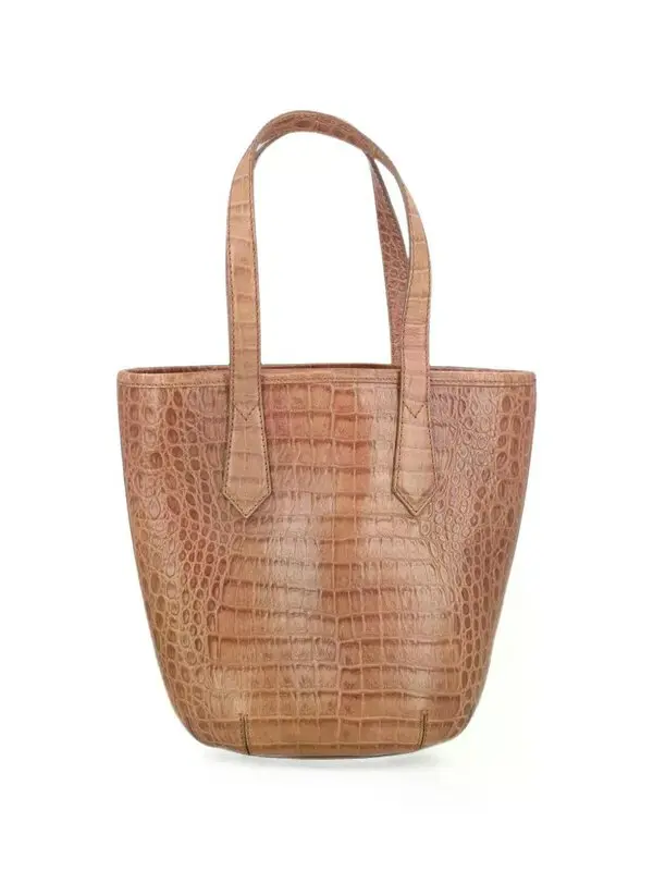 Max Mara Croc-effect Tote Bag