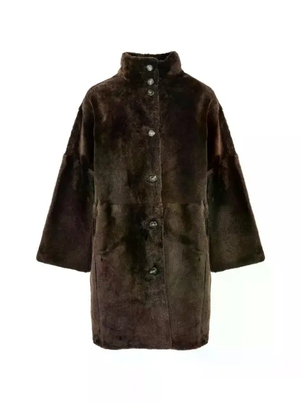 YVES SALOMON Oversized Shearling Coat