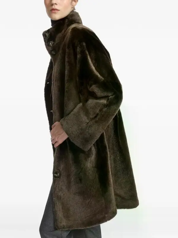 YVES SALOMON Oversized Shearling Coat