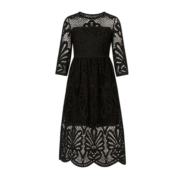 TANTRA SPAIN SL Midi Dress In Batiste