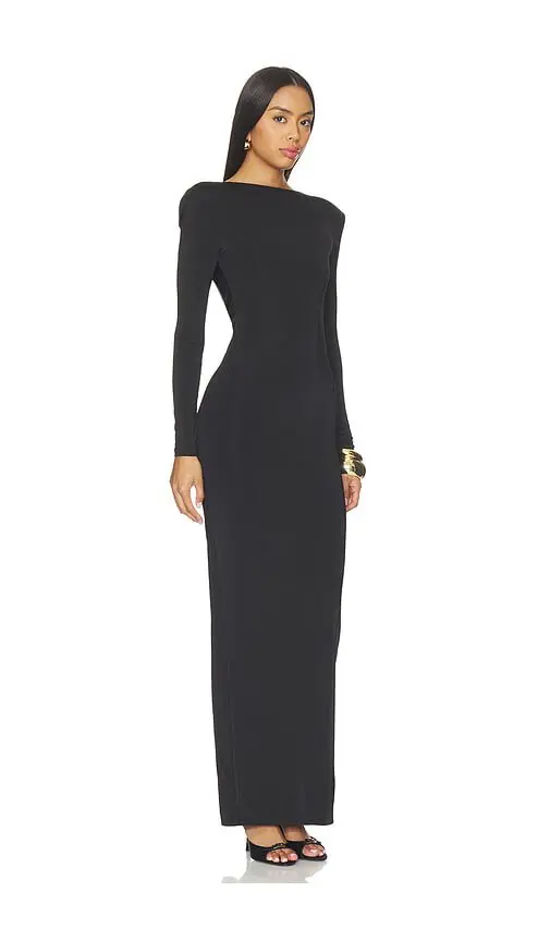 NOOKIE Charlize 2-way Long Sleeve Maxi Dress In . Also