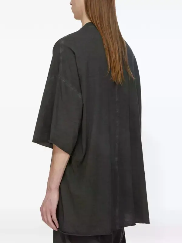 Rick Owens Pentagram-print Oversized T-shirt