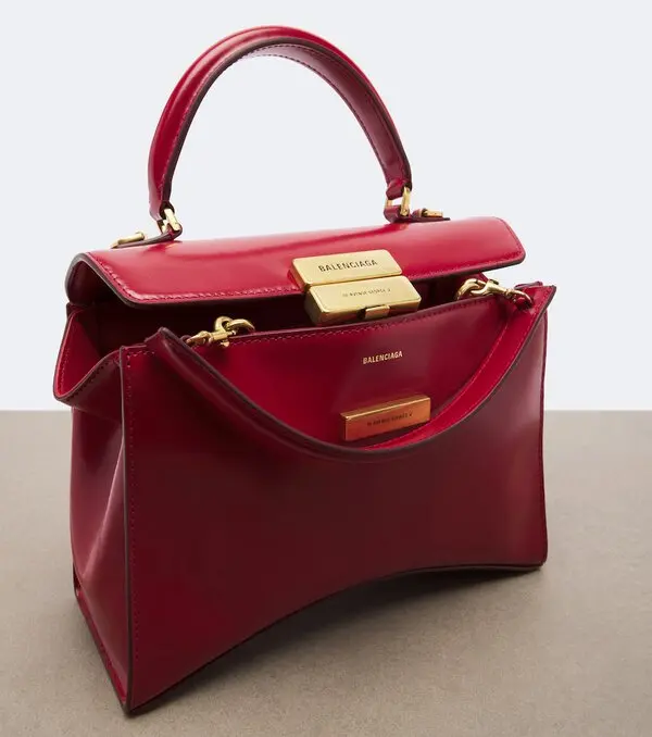 Balenciaga Hg Avenue Small Leather Shoulder Bag