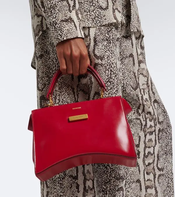 Balenciaga Hg Avenue Small Leather Shoulder Bag