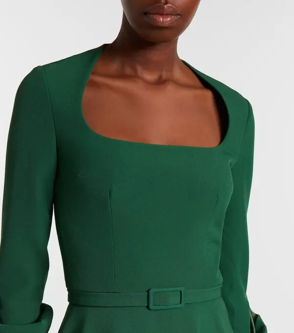Safiyaa Ellis Crepe Cocktail Dress