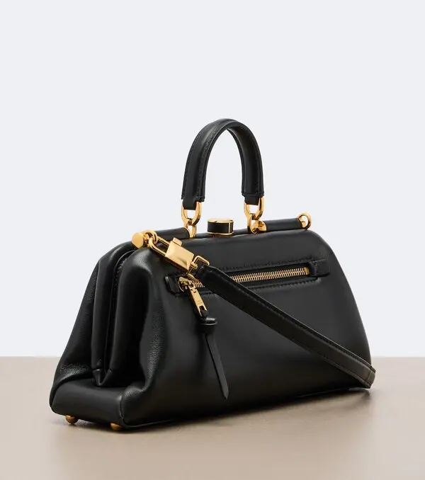 Dolce & Gabbana Grandma Medium Leather Top-handle Bag