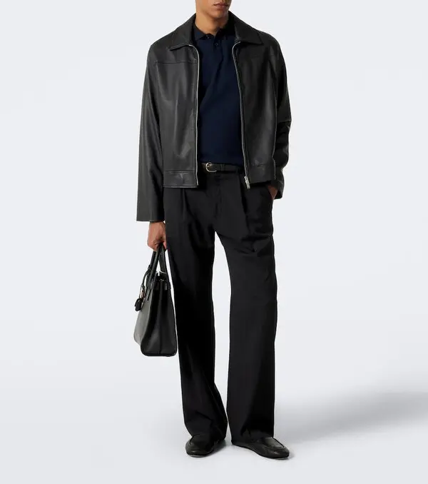 Brioni Cotton Pique Polo Shirt
