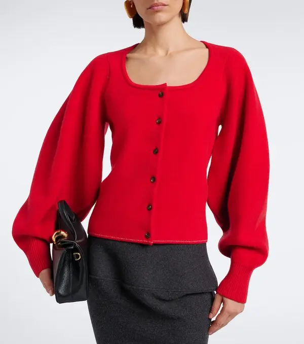 Jacquemus Tempo Wool And Cashmere Cardigan