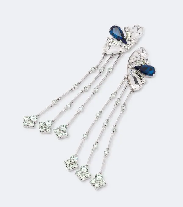 Rabanne Crystal-embellished Drop Earrings