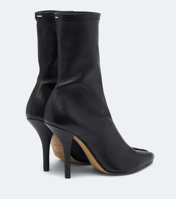 MAISON MARGIELA Tabi Claw Leather Ankle Boots