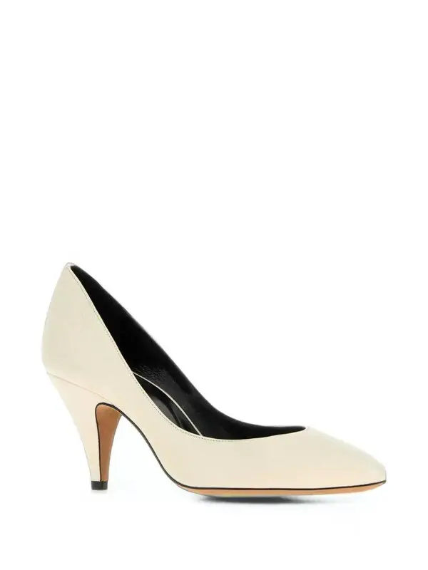JUDE Haze Leather Pumps - Neutrals