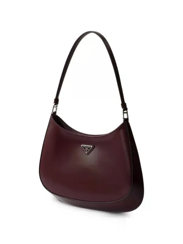 Prada Cleo Brushed Leather Shoulder Bag