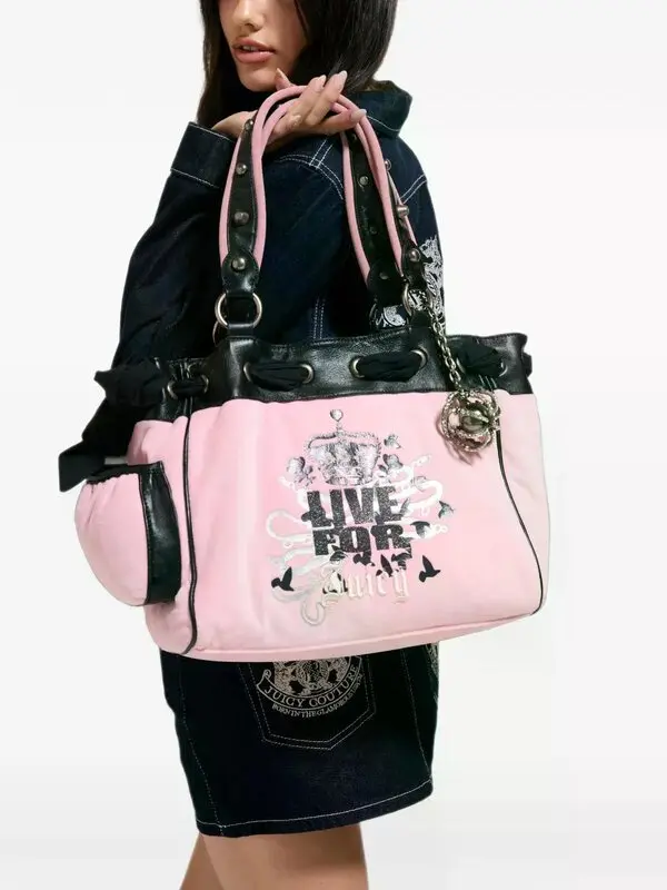 Juicy Couture Daydreamer Logo-print Tote Bag