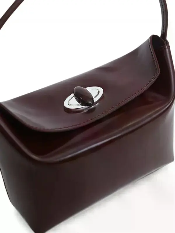 Christopher Esber Mini Turnlock Polished Tote Bag