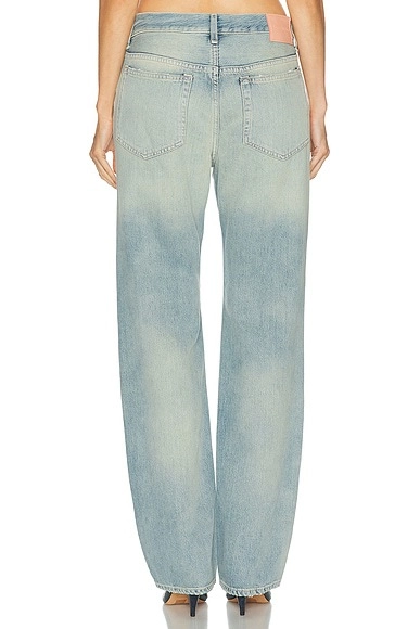 Acne Studios Pazer Suede Panel Straight Leg