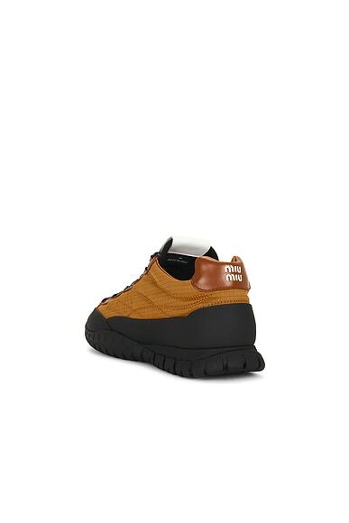 Miu Miu Tyre Sneaker - Senape