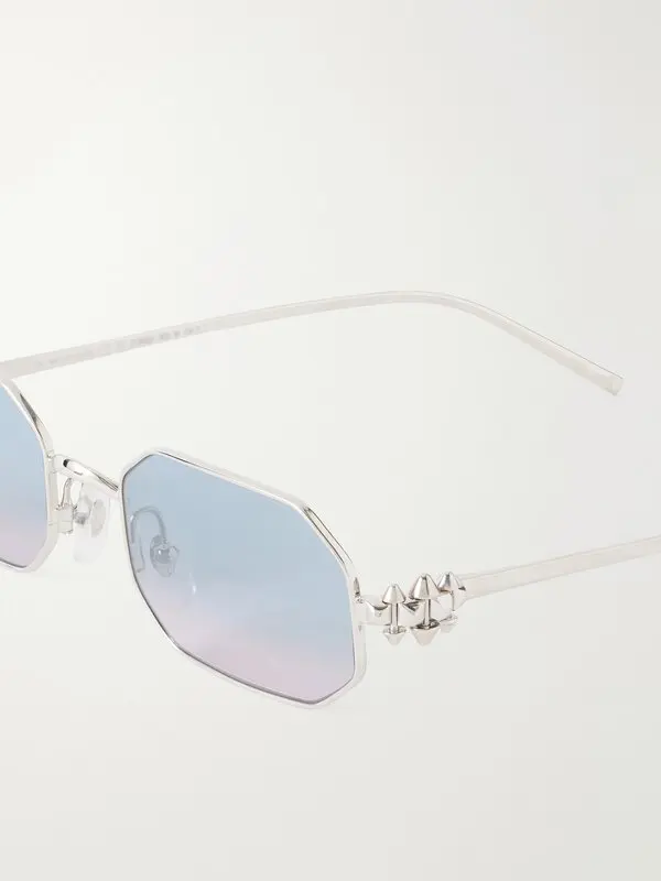 Cartier Clash De Square-frame -tone Sunglasses