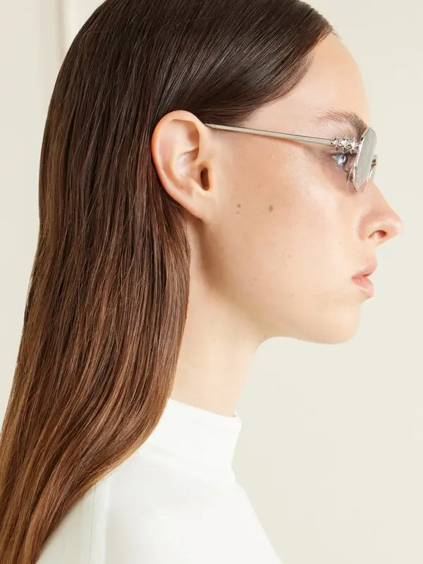 Cartier Clash De Square-frame -tone Sunglasses