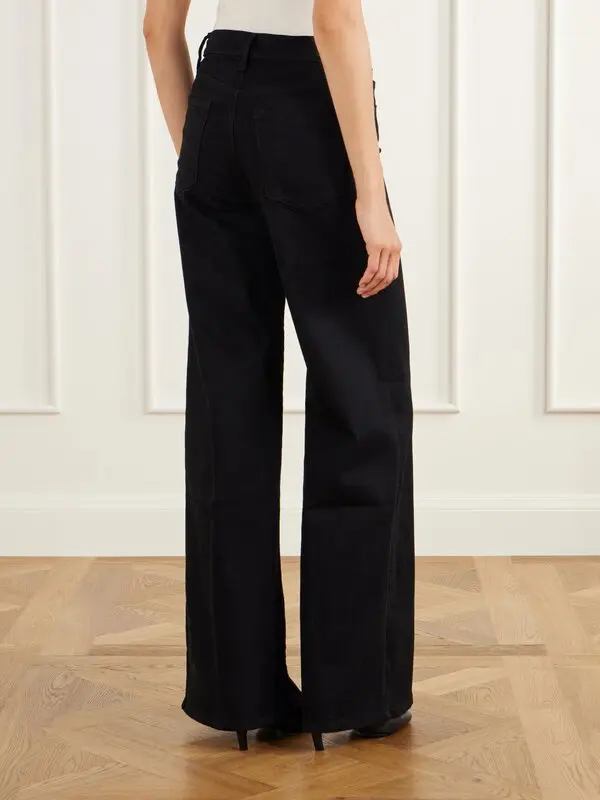 FRAME The Palace High-rise Flared Stretch Jeans