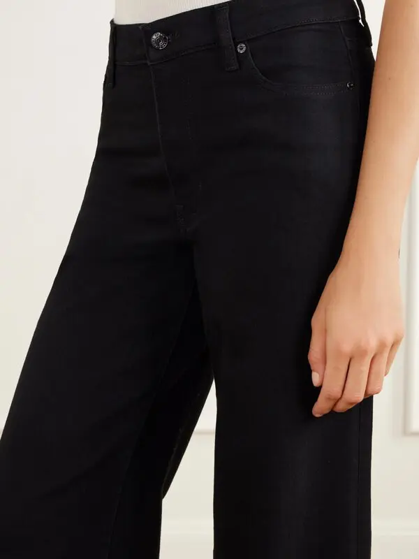 FRAME The Palace High-rise Flared Stretch Jeans
