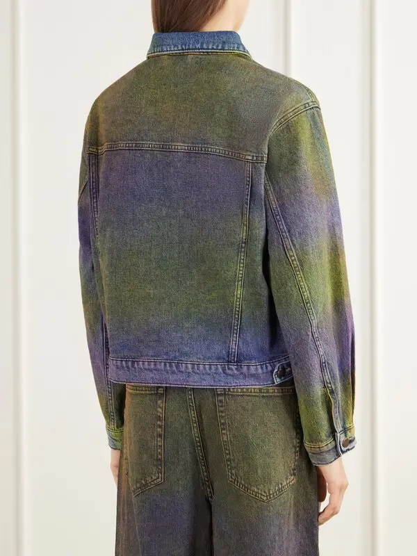 SANDERLAK Ombré Denim Jacket