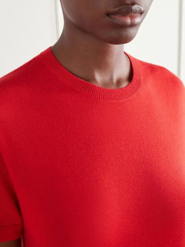 Co Knitted Cashmere T-shirt