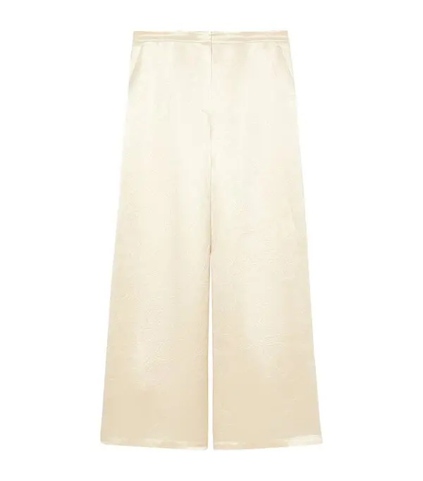 Marina Rinaldi Linen Straight Trousers