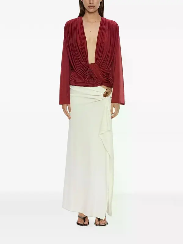 Christopher Esber Ripple Draped Top