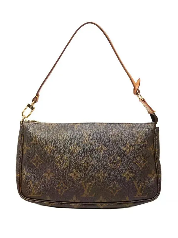 LOUIS VUITTON 2003 Monogram Pochette Accessoires Shoulder Bag