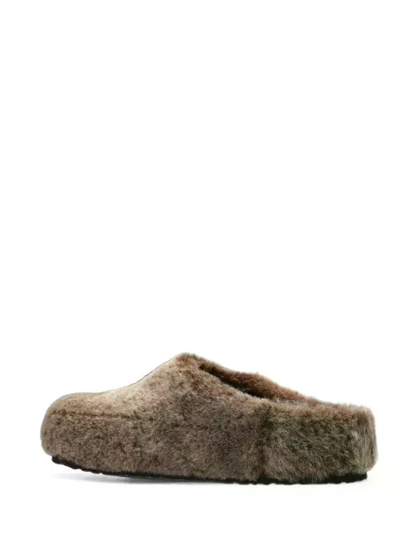 BIRKENSTOCK Amsterdam Wrapped Shearling Slides
