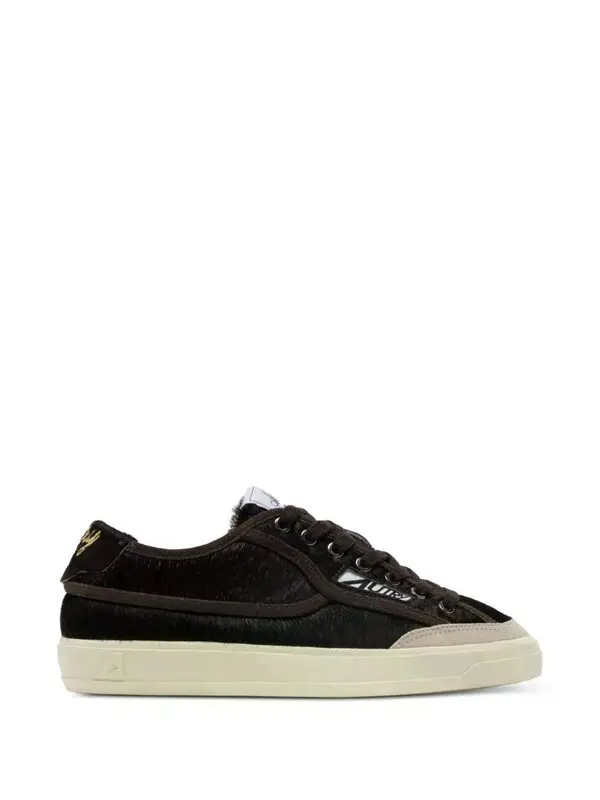 AUTRY Windscape Calf-hair Sneakers - Black