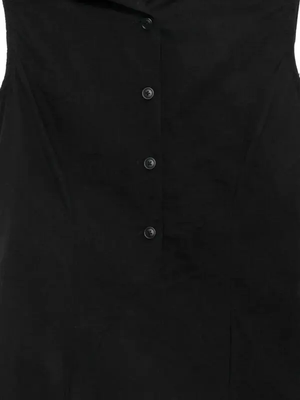 RUNDHOLZ Asymmetric Sleeveless Maxi Dress