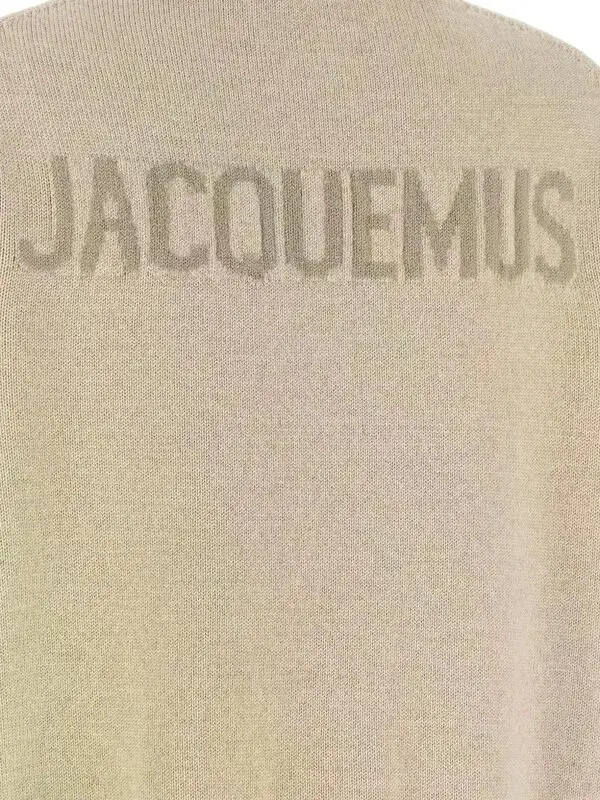 Jacquemus La Maille Moulin Logo-intarsia Sweater