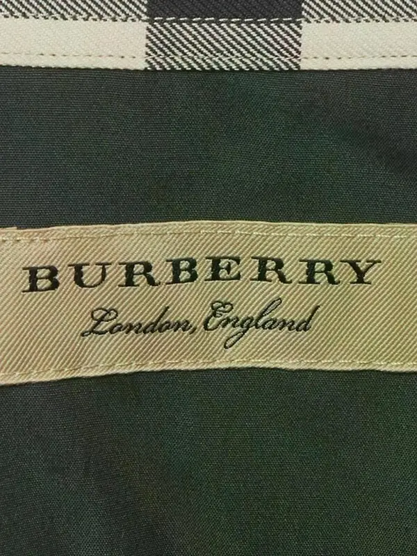 Burberry Logo-embroidered Long-sleeve Shirt