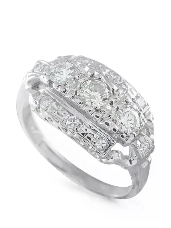 LB EXCLUSIVE Diamond Bombe Ring