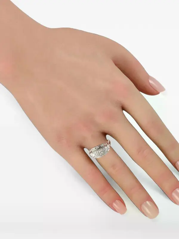 LB EXCLUSIVE Diamond Bombe Ring