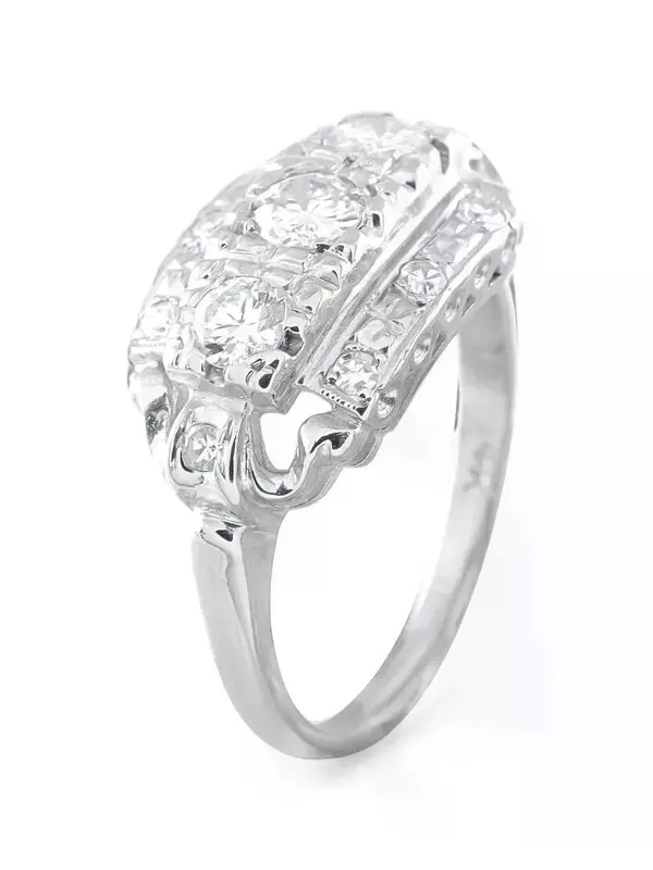 LB EXCLUSIVE Diamond Bombe Ring