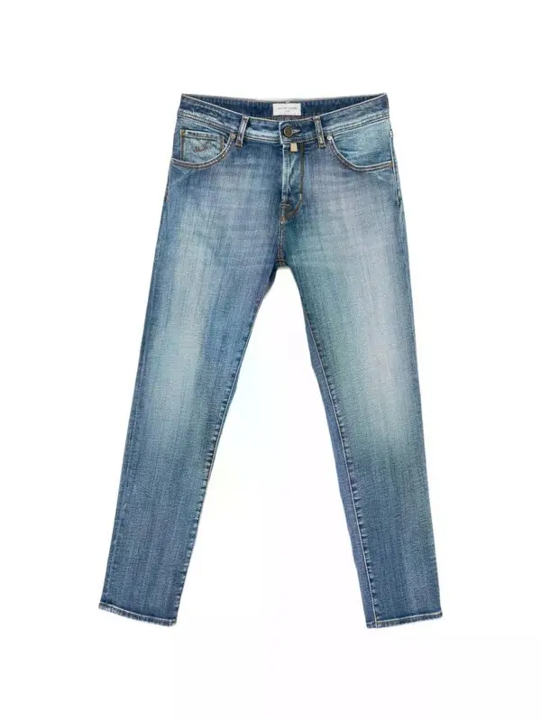 JACOB COHЁN Faded-effect Straight-leg Jeans