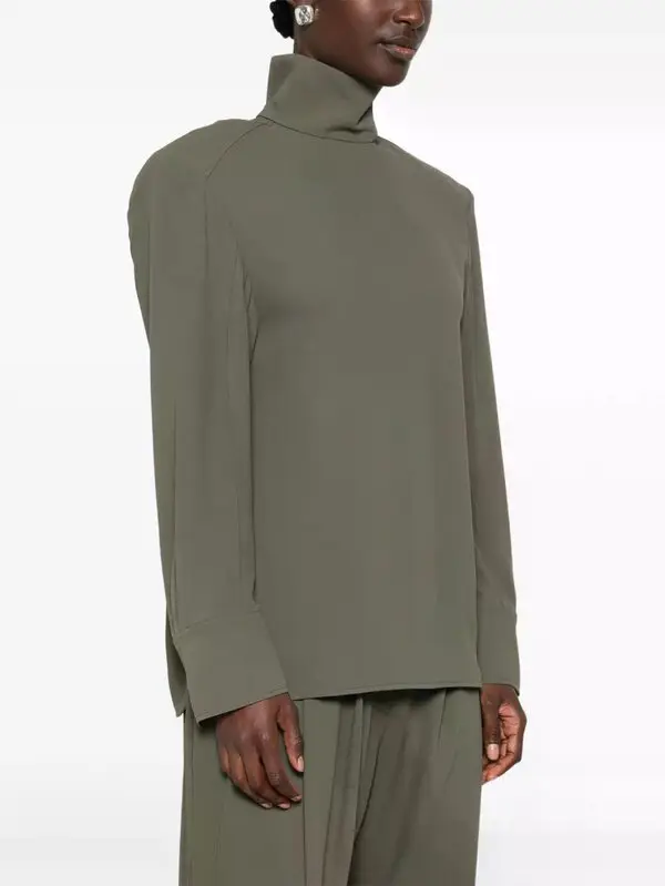 IRO PARIS Orbison High-neck Long-sleeve Top