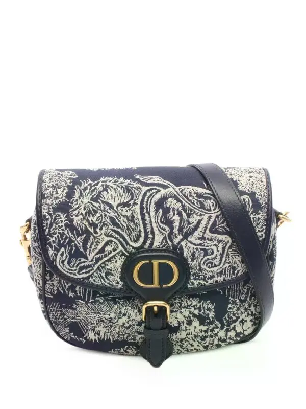 Dior 2010s Bobby Toile De Jouy Shoulder Bag