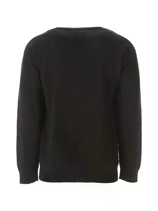 Moschino Logo-pattern Wool Sweater