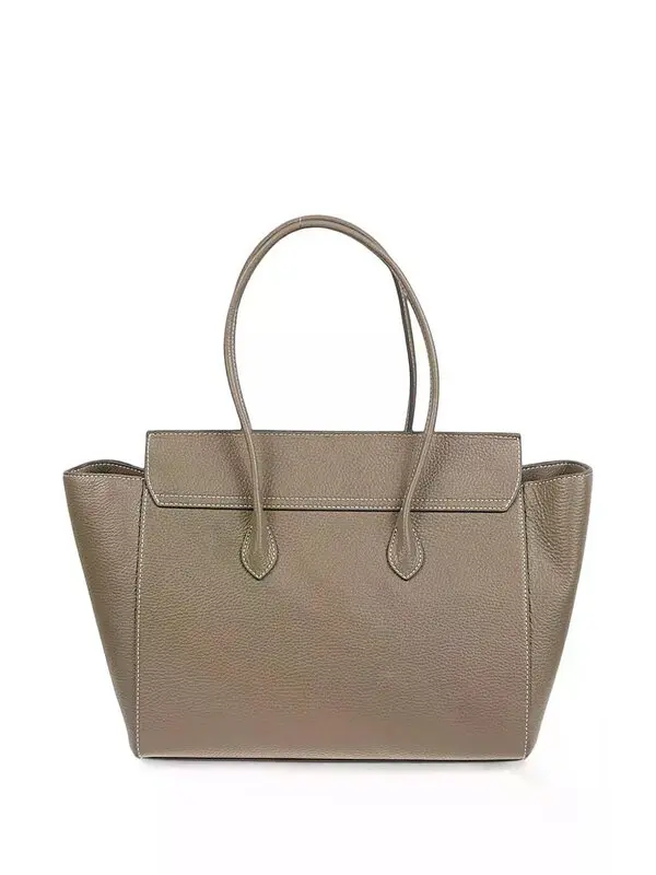 ROUNN Felice Grained-leather Tote Bag