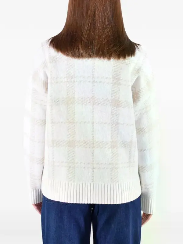 Barbour Delilah Check-pattern Sweater