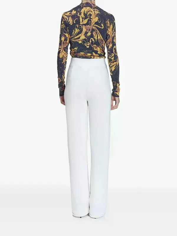 GENNY Logo-embroidered Trousers