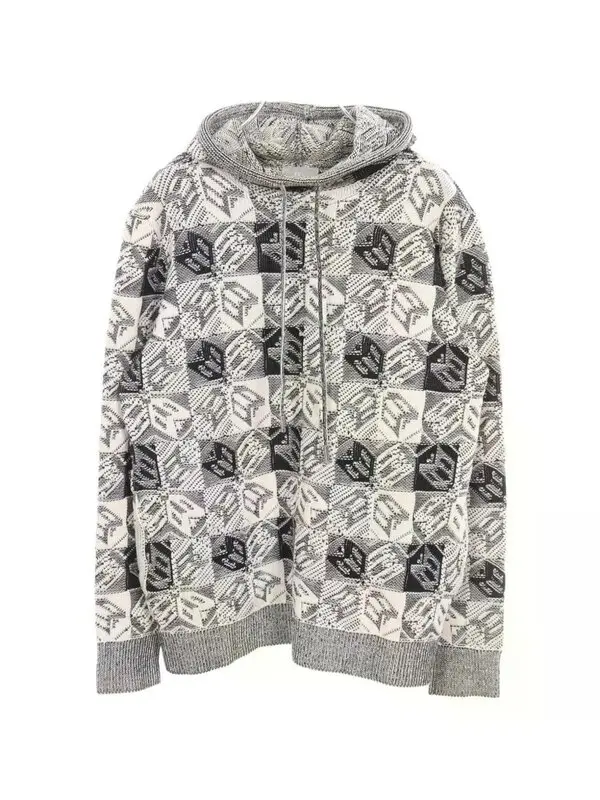 Dior 2000 All-over Pattern Pullover Hoodie