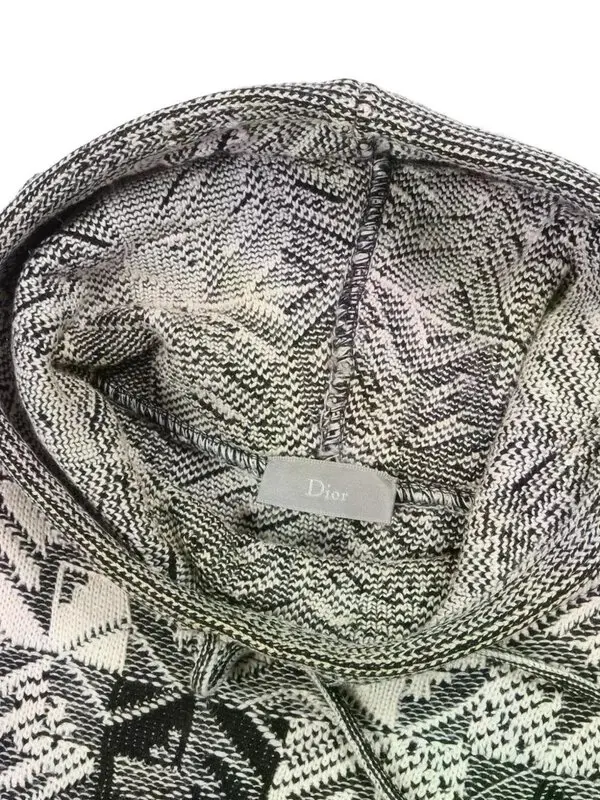Dior 2000 All-over Pattern Pullover Hoodie