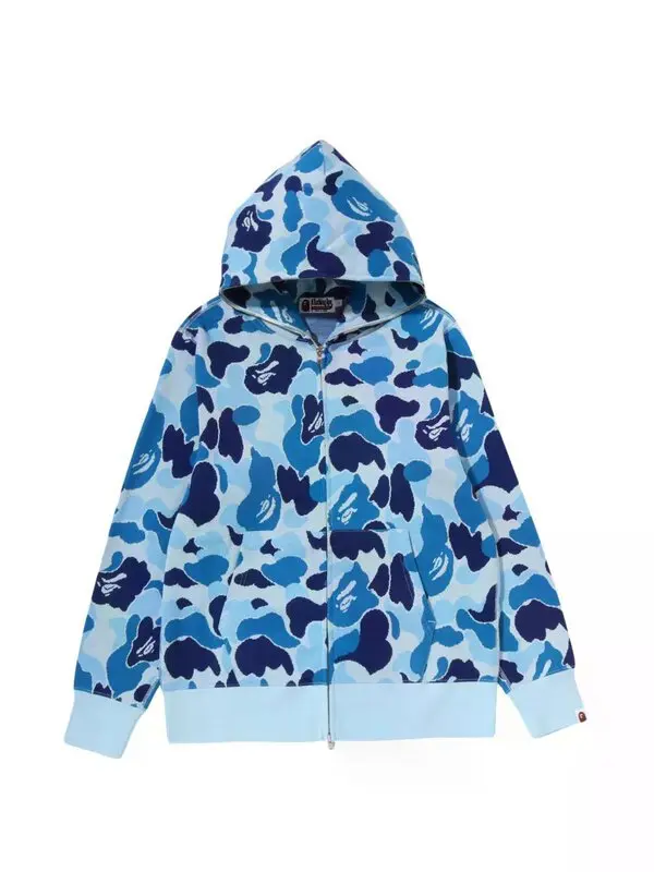 A BATHING APE Abc Camo Zip-up Hoodie